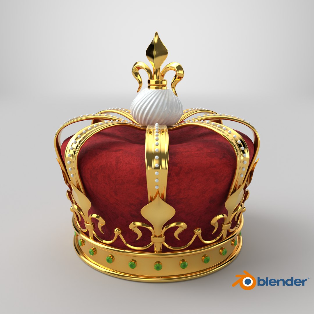 Royal Crown V1 3D Model - TurboSquid 1899064
