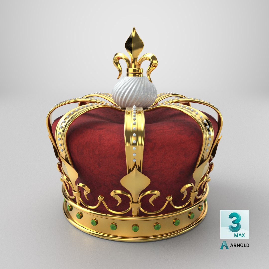 Royal Crown V1 3D Model - TurboSquid 1899064