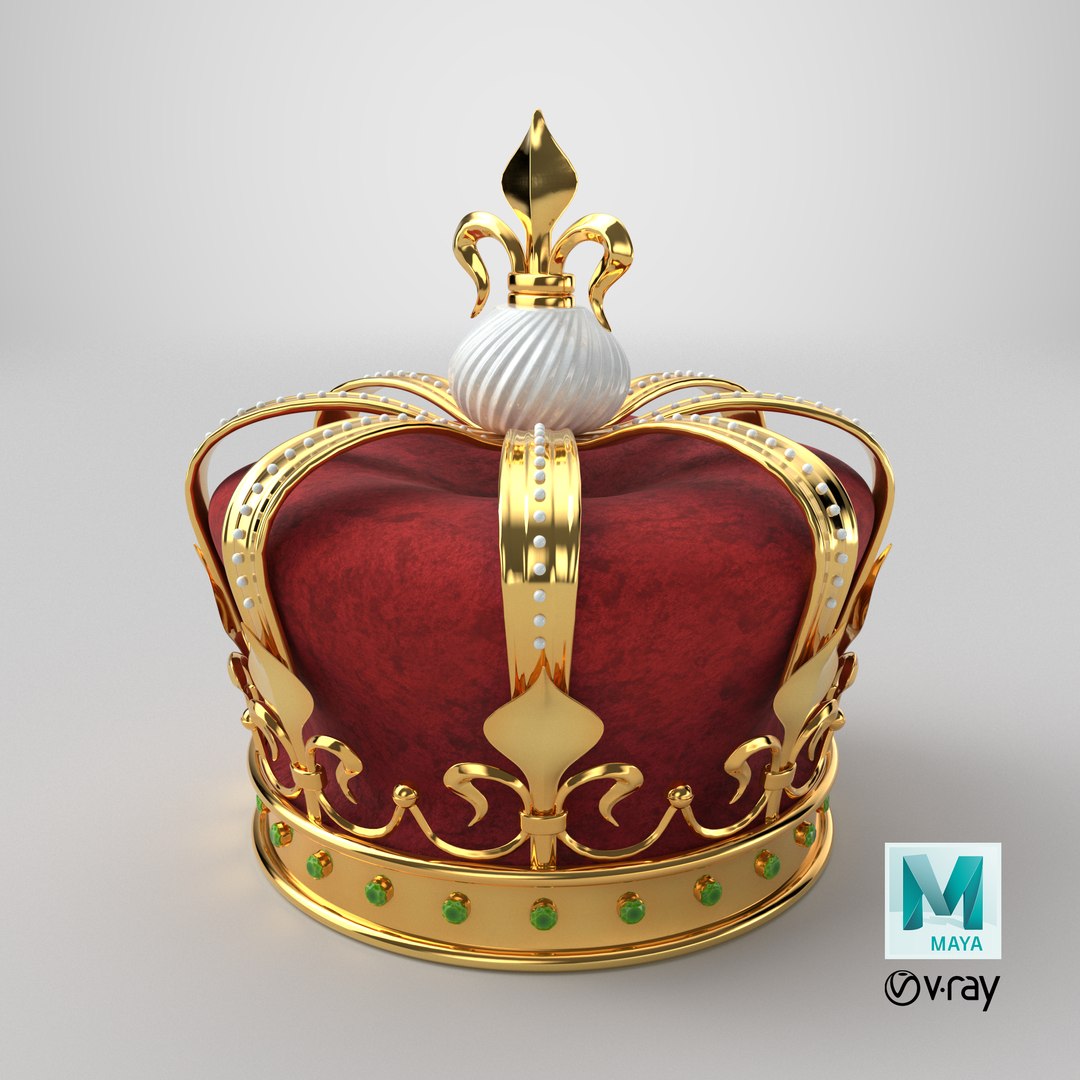 Royal Crown V1 3D Model - TurboSquid 1899064