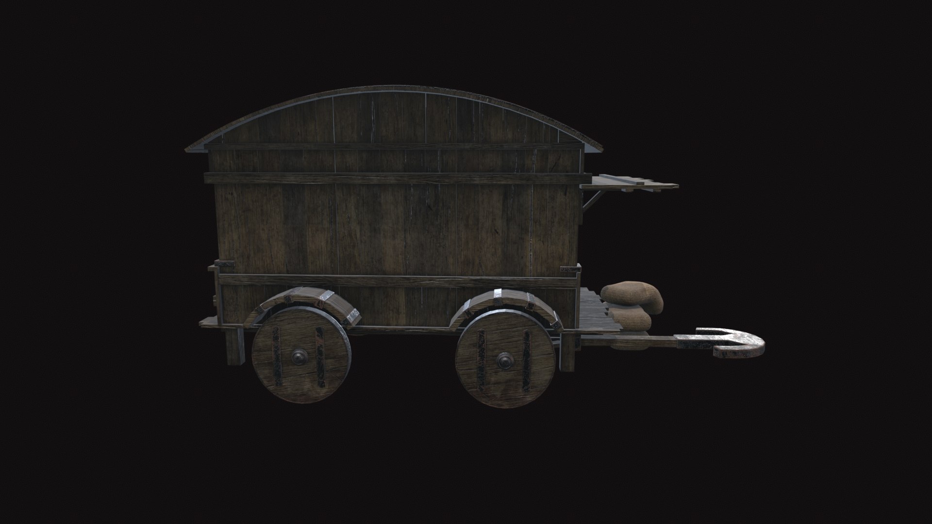 3D Medieval Carriage 15 Model - TurboSquid 2306606