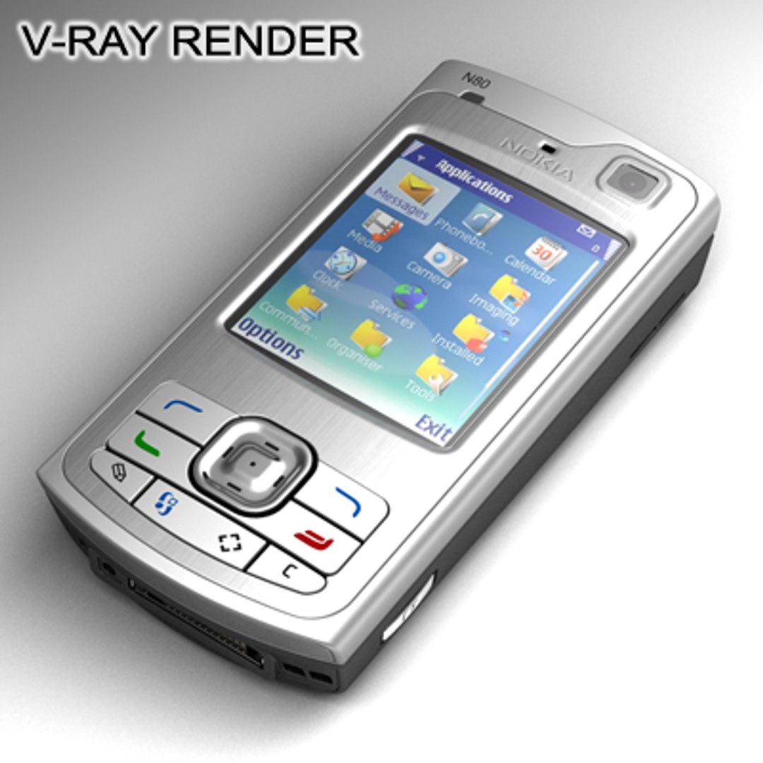 3d Nokia N80 Model