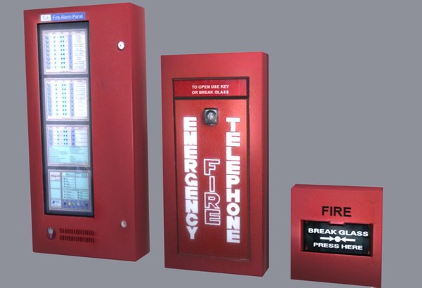 3d alarm box model