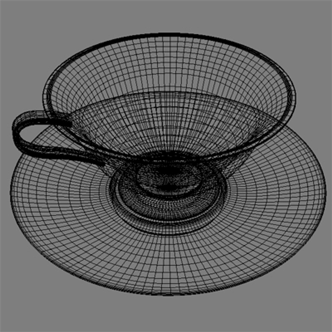 Tea Cup 3d Model