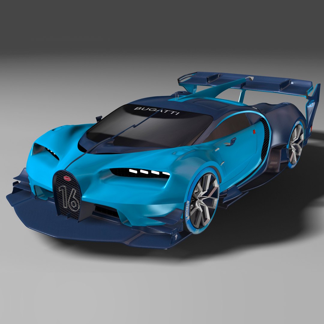Bugatti Turismo Vision Model - TurboSquid 1446572