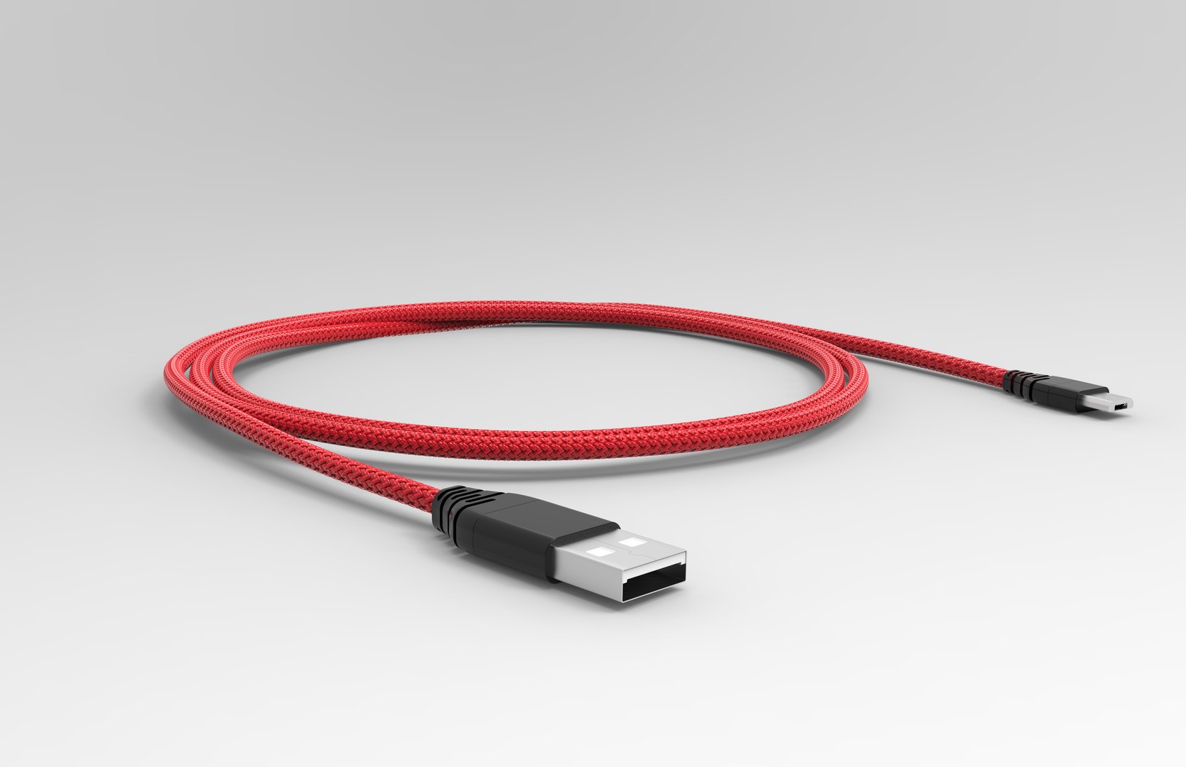 3D TYPE C USB CABLE 3D Model - TurboSquid 2050308