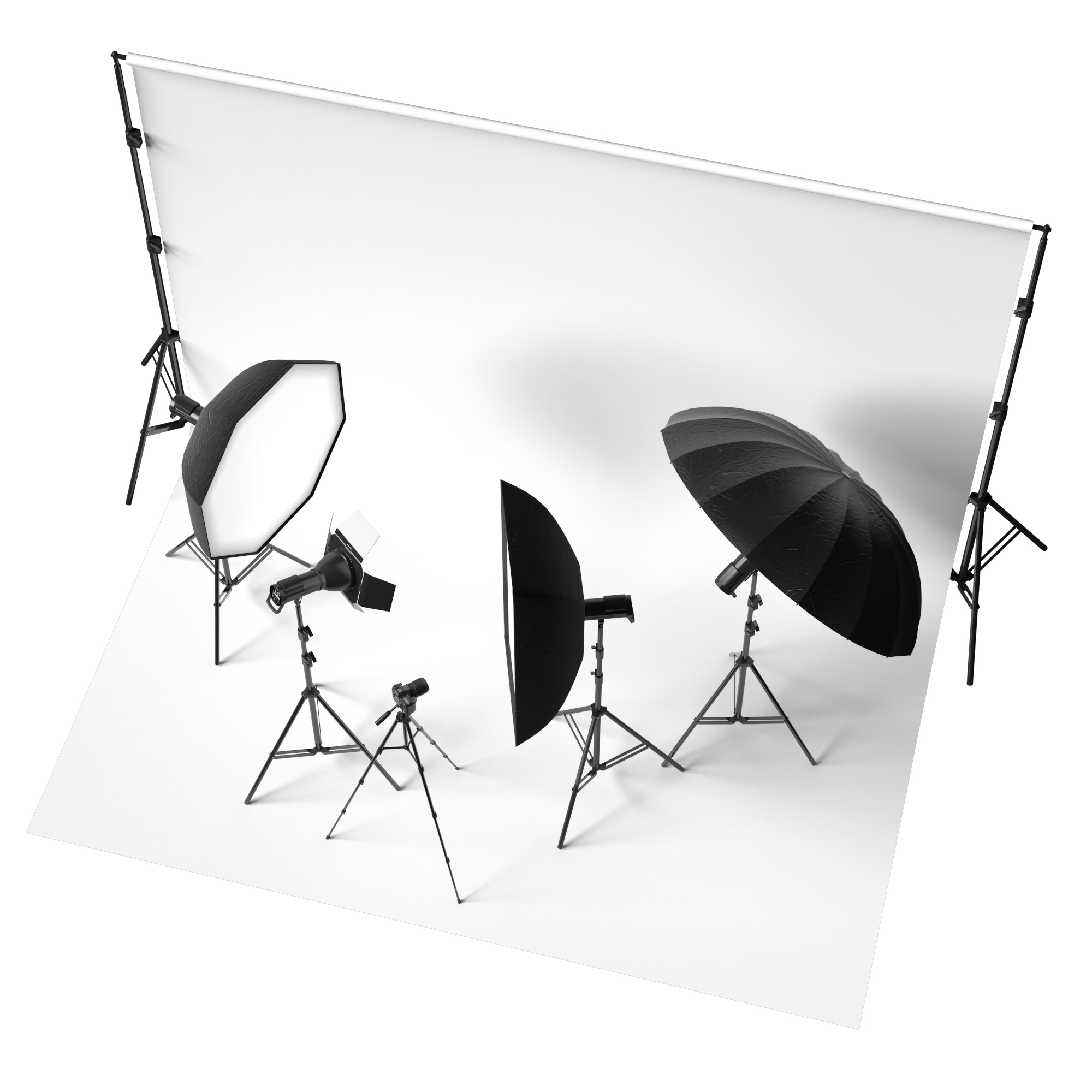 Photo studio 3D model - TurboSquid 1683823