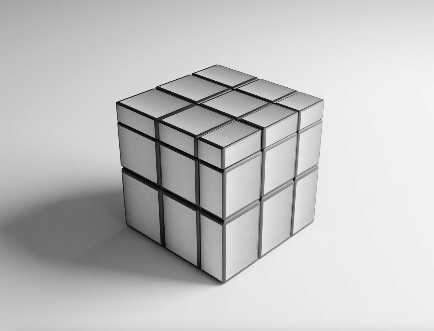 3D Mirror Cube - TurboSquid 2078715