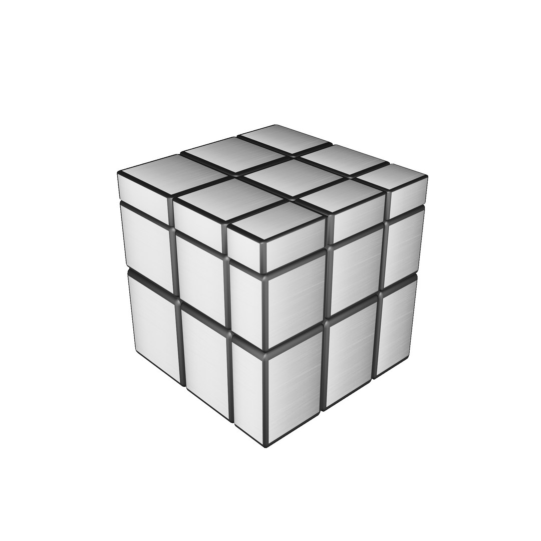3D Mirror Cube - TurboSquid 2078715