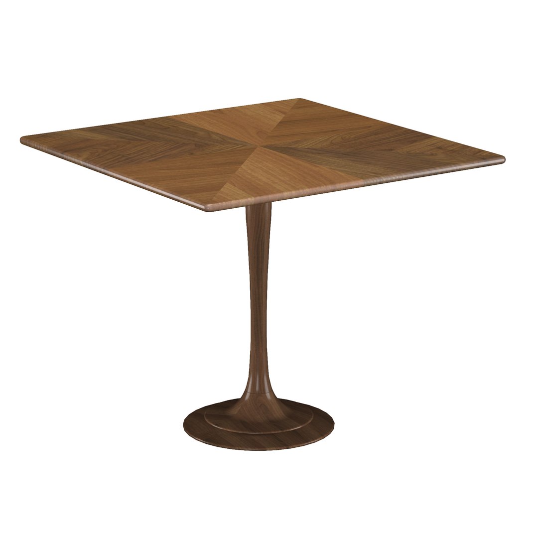 3D Bistro table model - TurboSquid 1903612