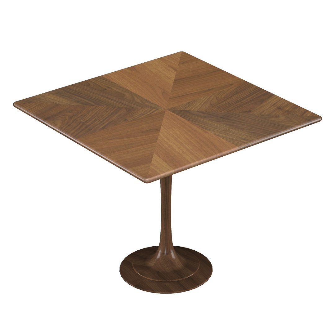 3D Bistro table model - TurboSquid 1903612