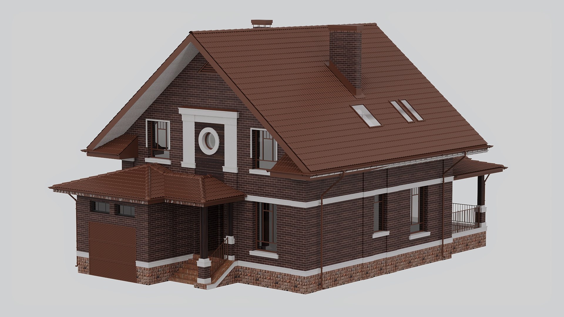 ABS House Corona 3D Model - TurboSquid 2344662