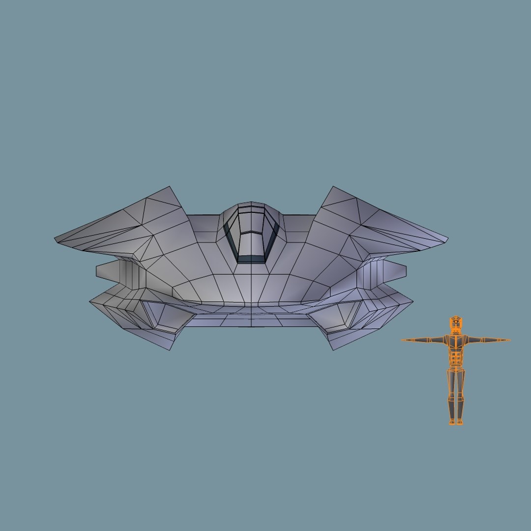 Space Spaceship 3d Blend