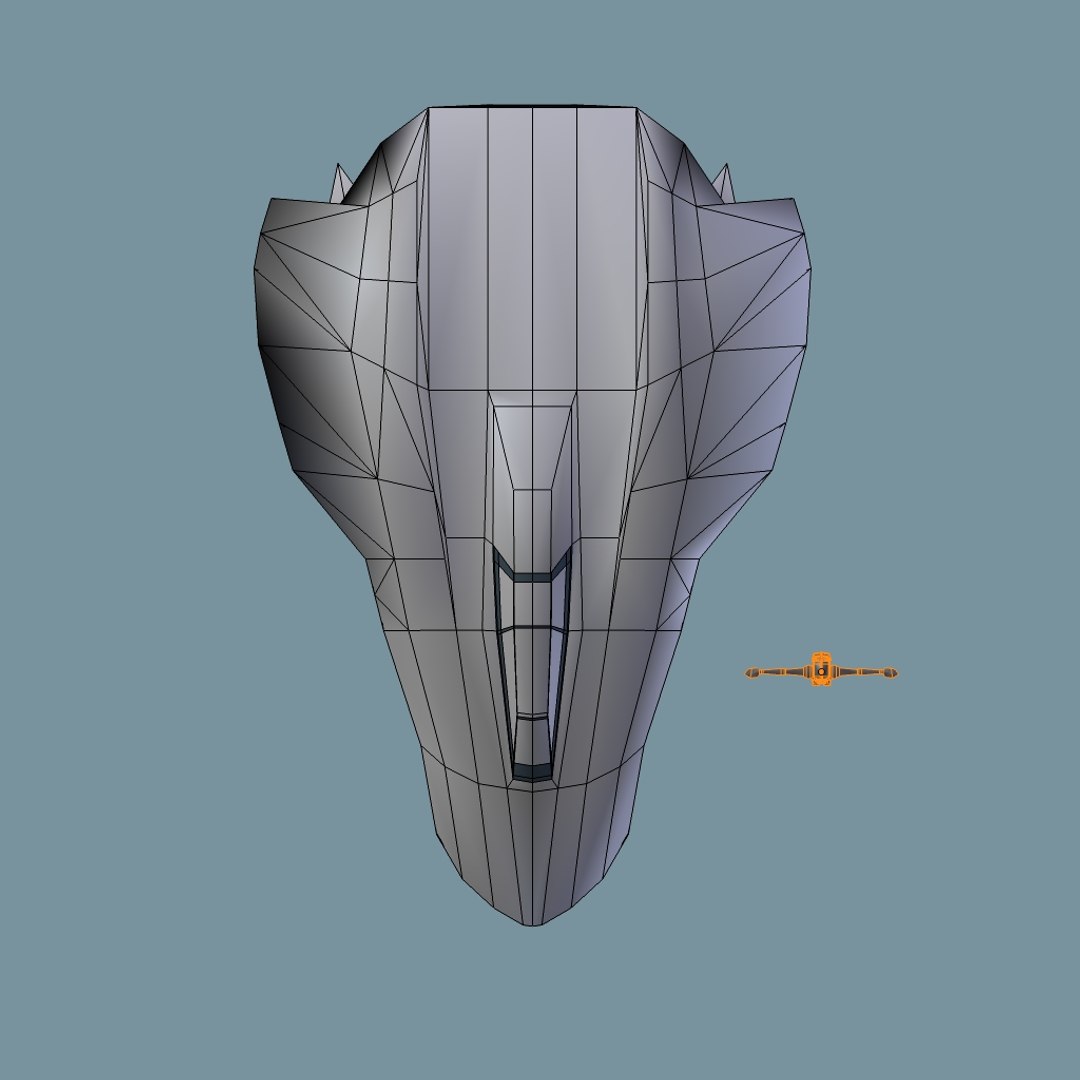 Space Spaceship 3d Blend