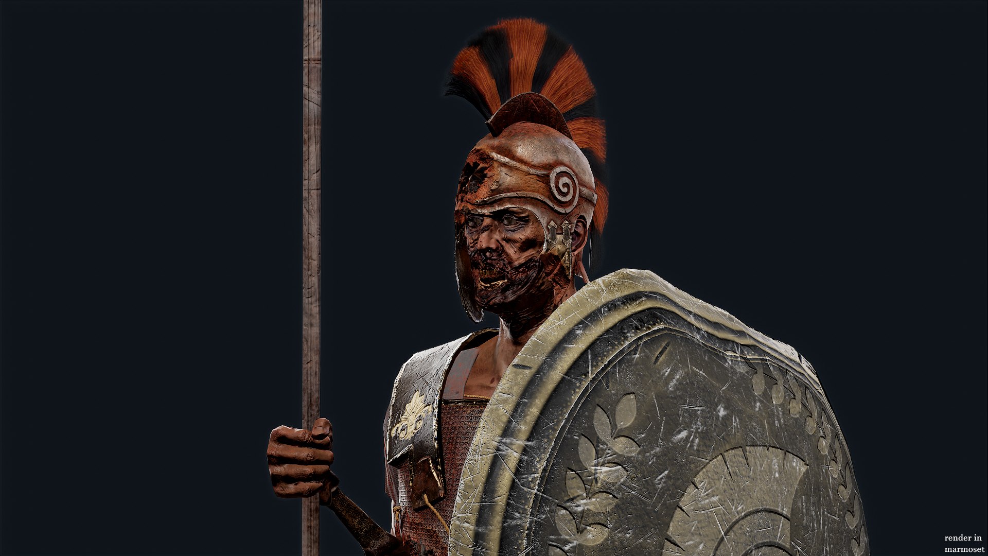 3D Model UNDEAD SPARTAN PP PACK - TurboSquid 2344070