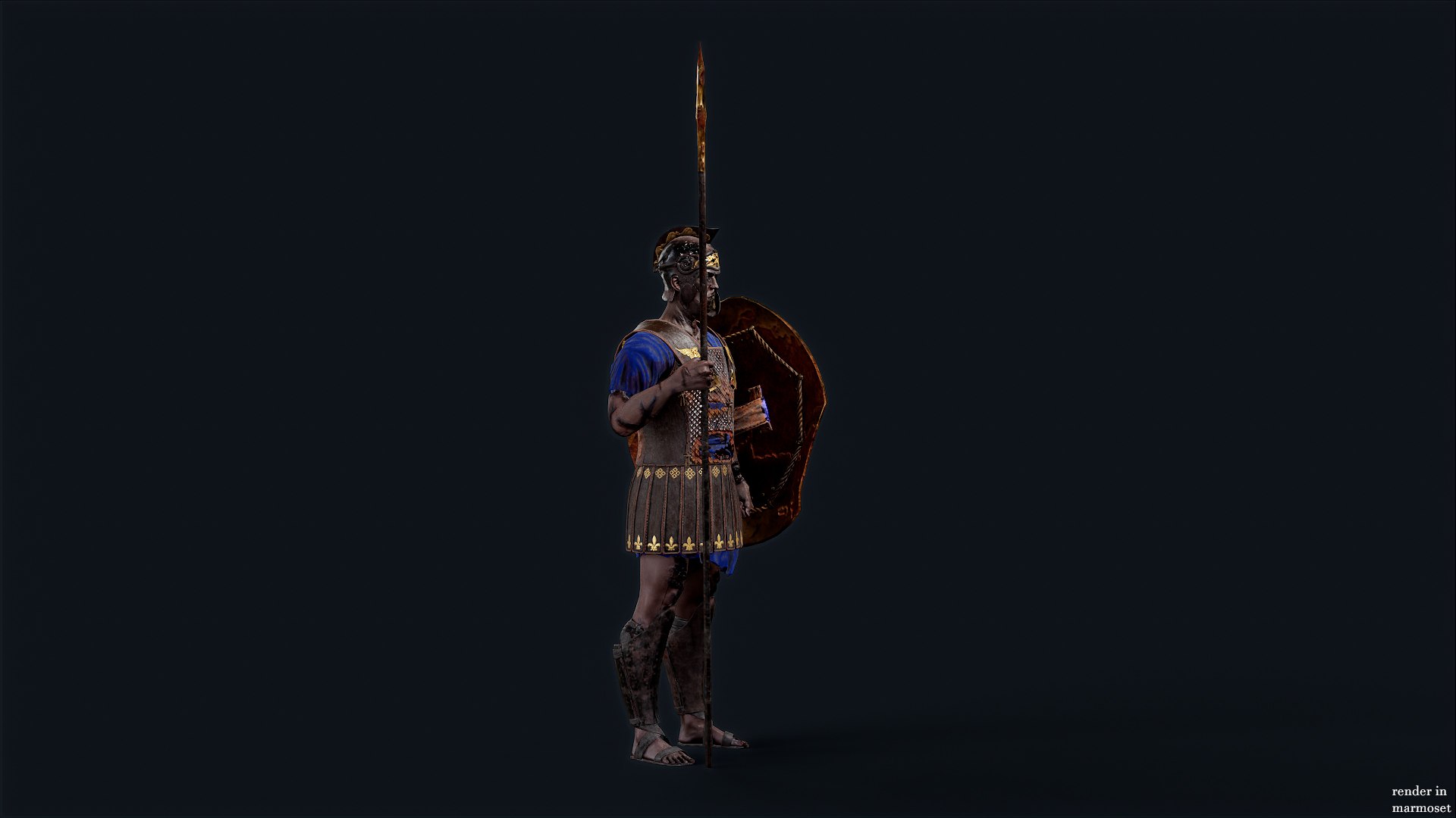 3D Model UNDEAD SPARTAN PP PACK - TurboSquid 2344070