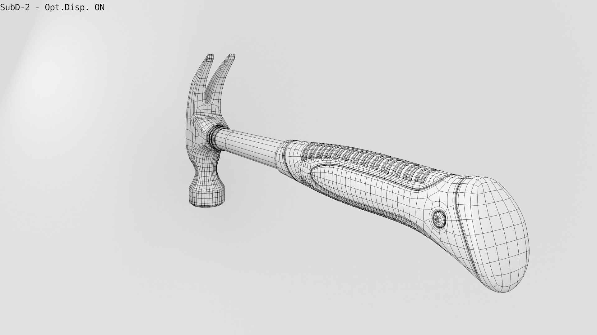 3d Model Hammer Clawhammer