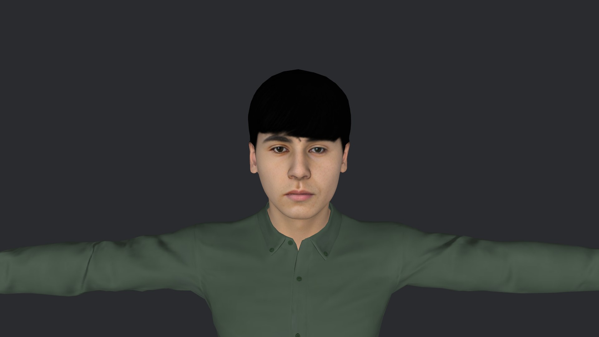 Ivan Cornejo Hyper Realistic Full Body Fully Rigged 3D Character 3D ...