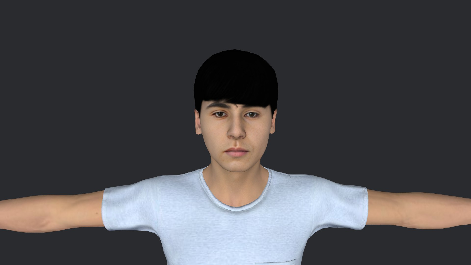 Ivan Cornejo Hyper Realistic Full Body Fully Rigged 3D Character 3D ...