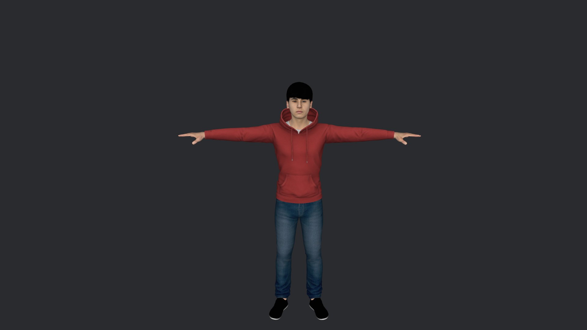 Ivan Cornejo Hyper Realistic Full Body Fully Rigged 3D Character 3D ...
