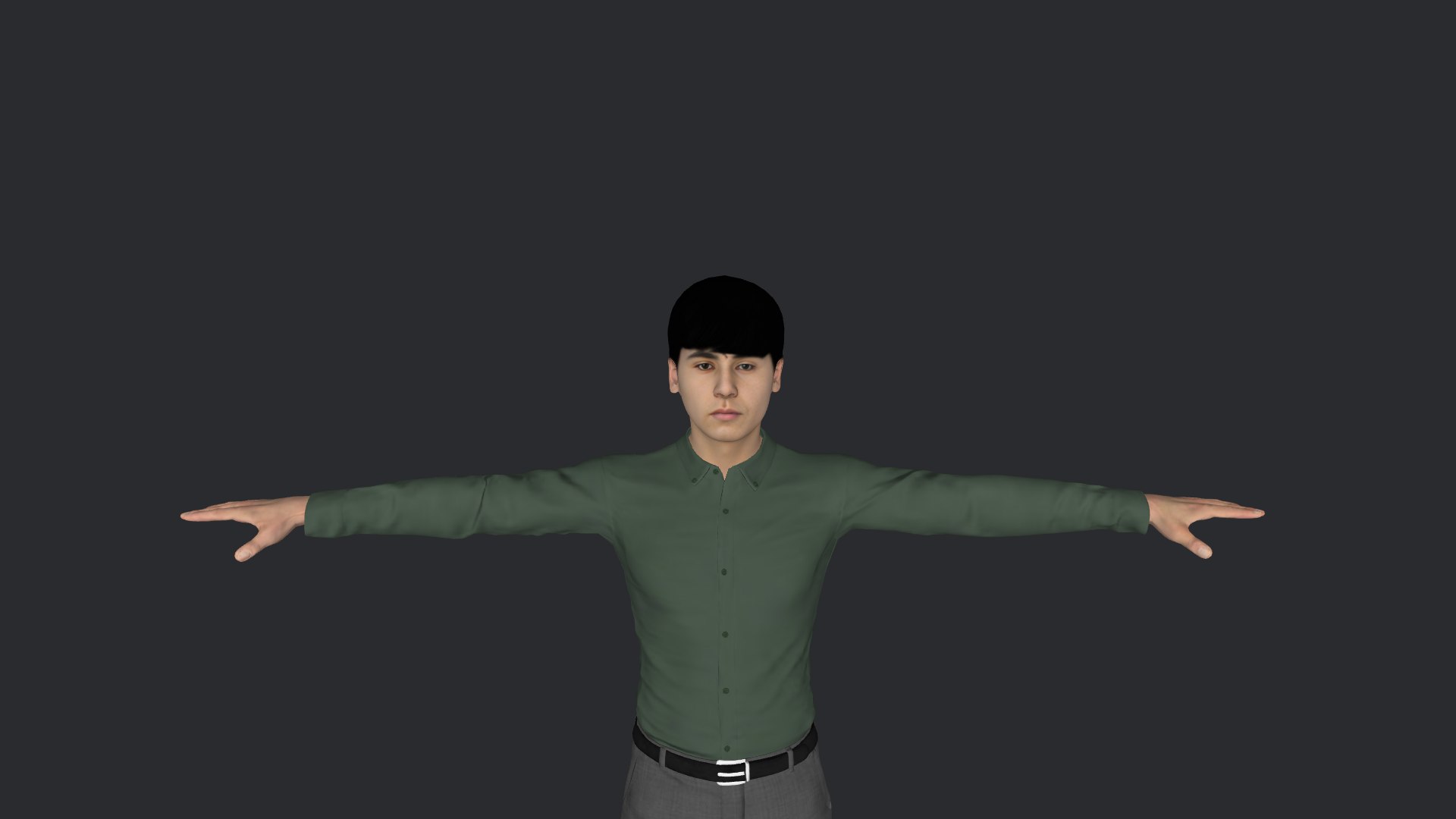 Ivan Cornejo Hyper Realistic Full Body Fully Rigged 3D Character 3D ...