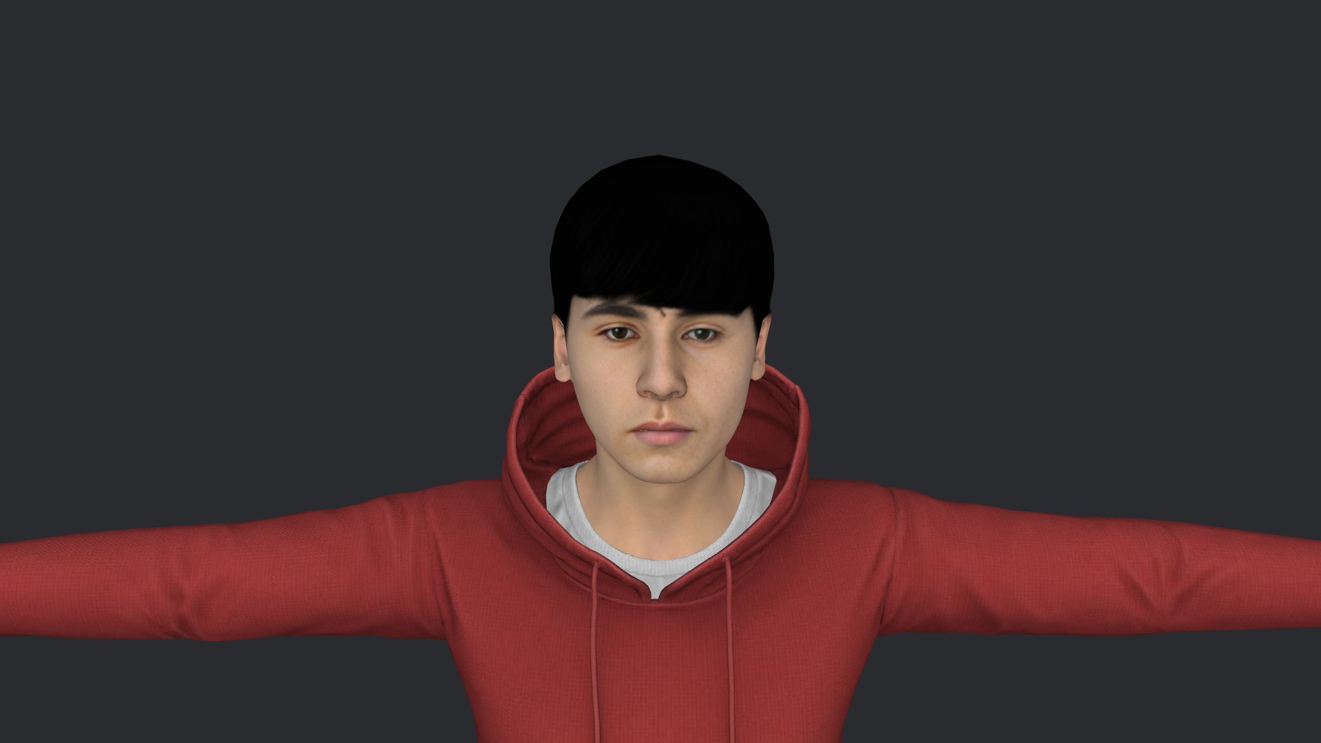 Ivan Cornejo Hyper Realistic Full Body Fully Rigged 3D Character 3D ...