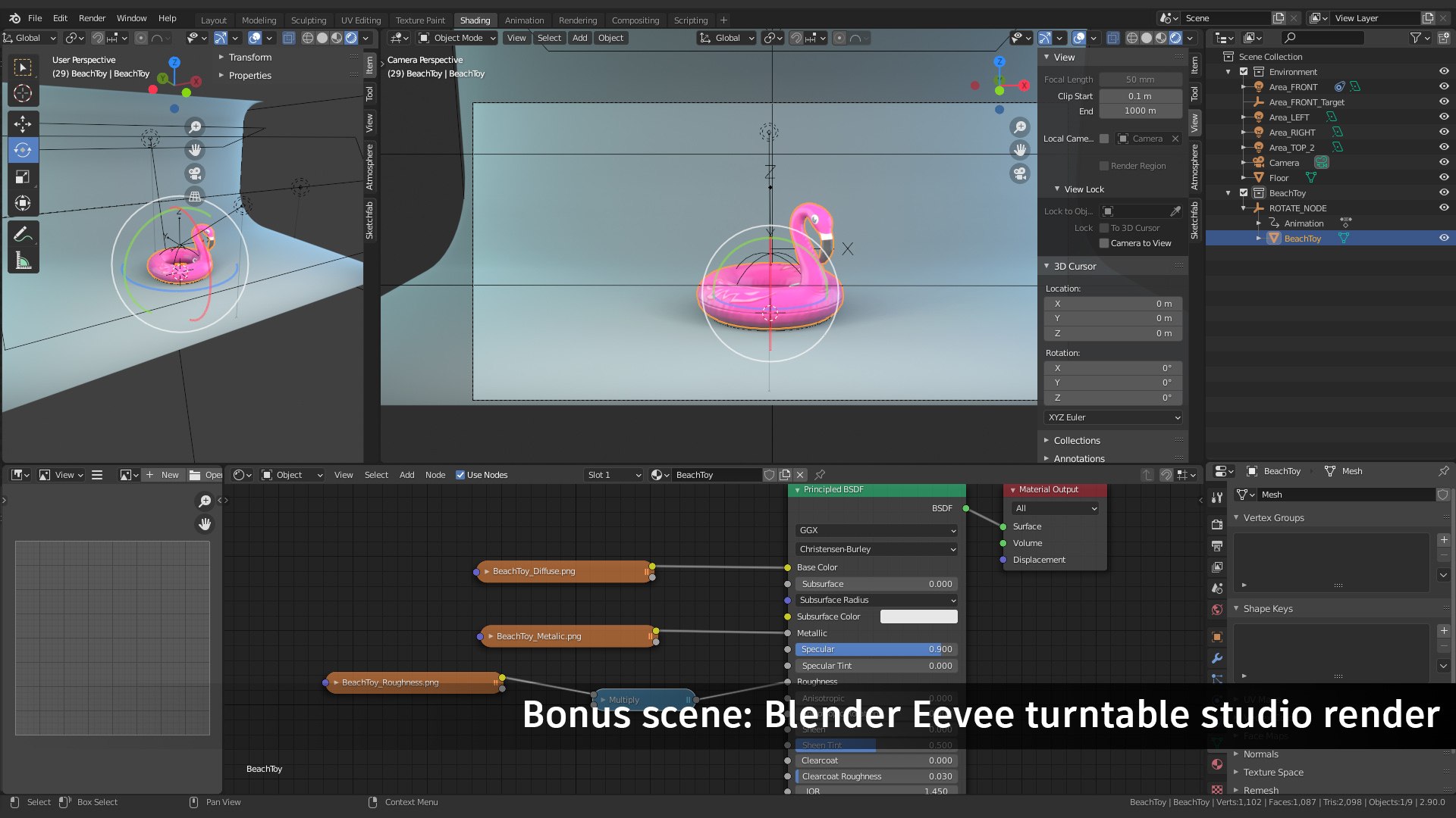 Low-poly Inflatable Pink Flamingo 3D Model - TurboSquid 1660098