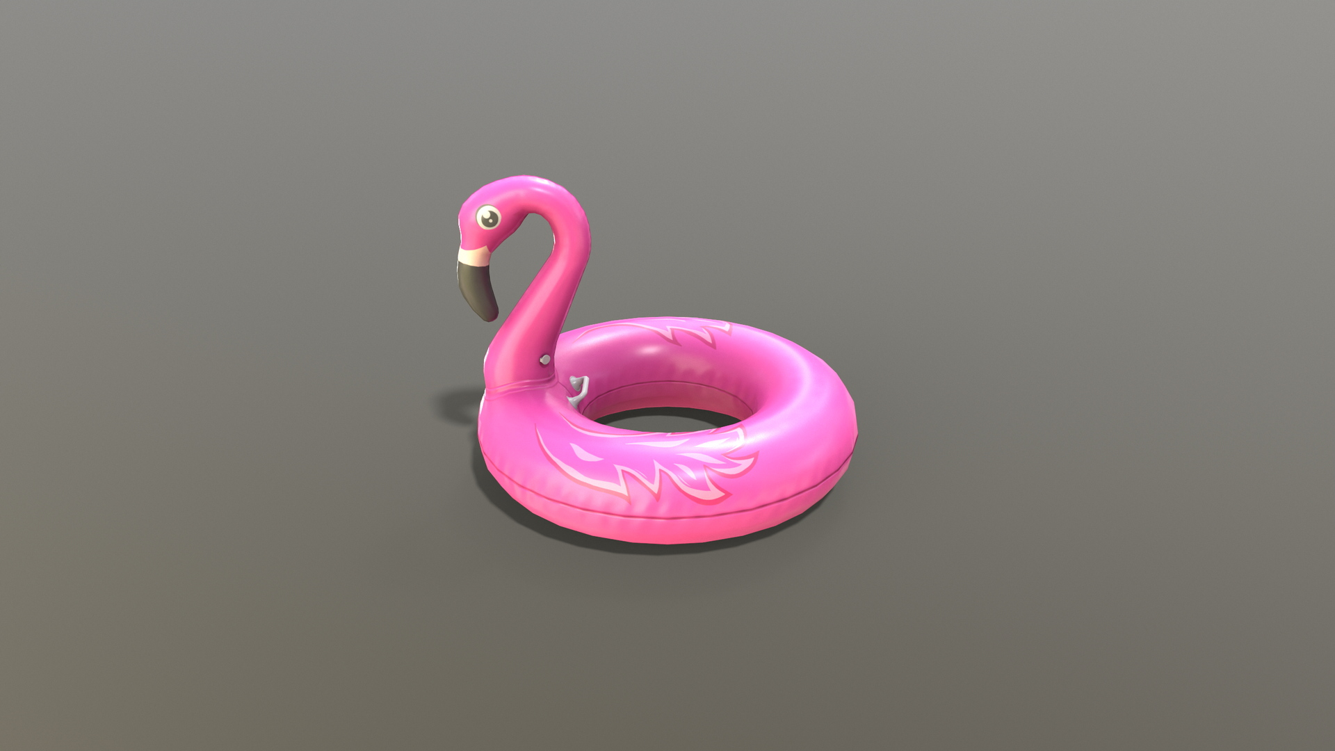 Low-poly Inflatable Pink Flamingo 3D Model - TurboSquid 1660098