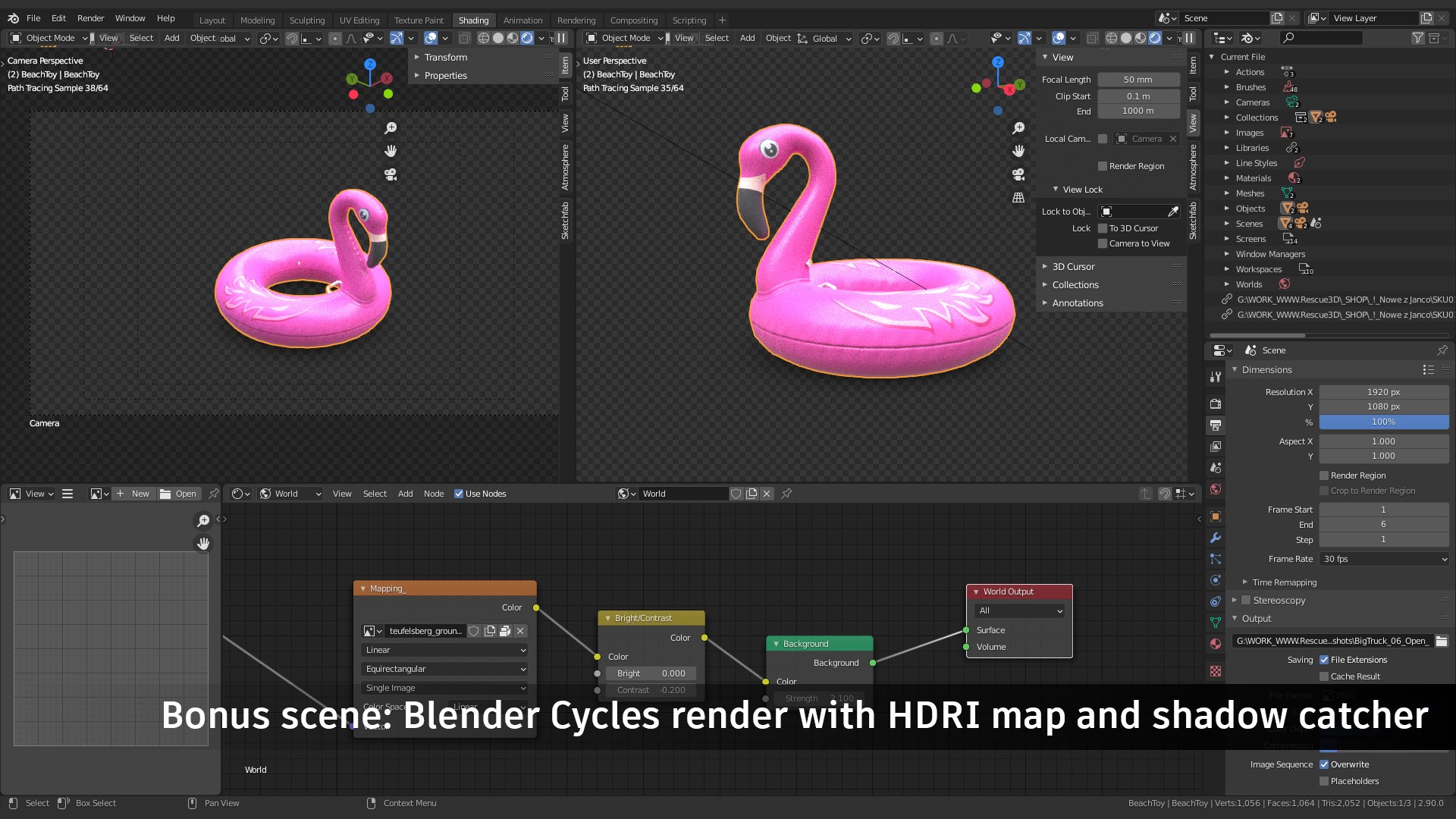 Low-poly Inflatable Pink Flamingo 3D Model - TurboSquid 1660098