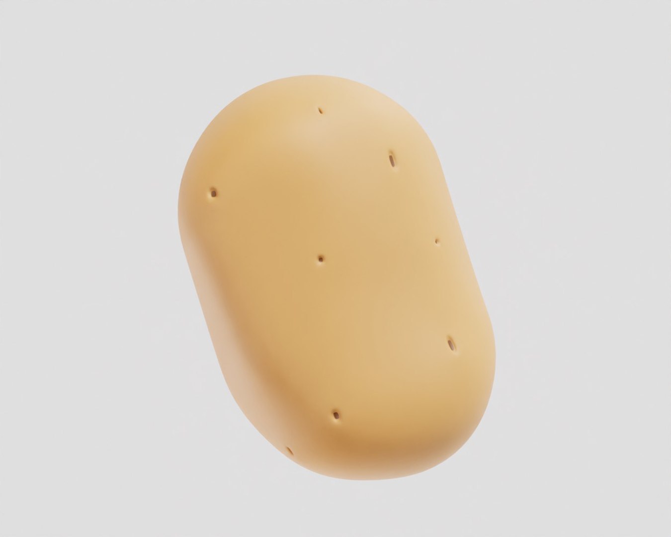 Potato 3D Model - TurboSquid 2316051
