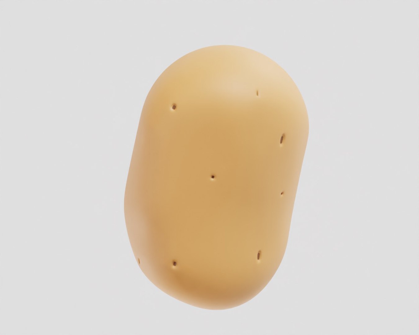 Potato 3D Model - TurboSquid 2316051