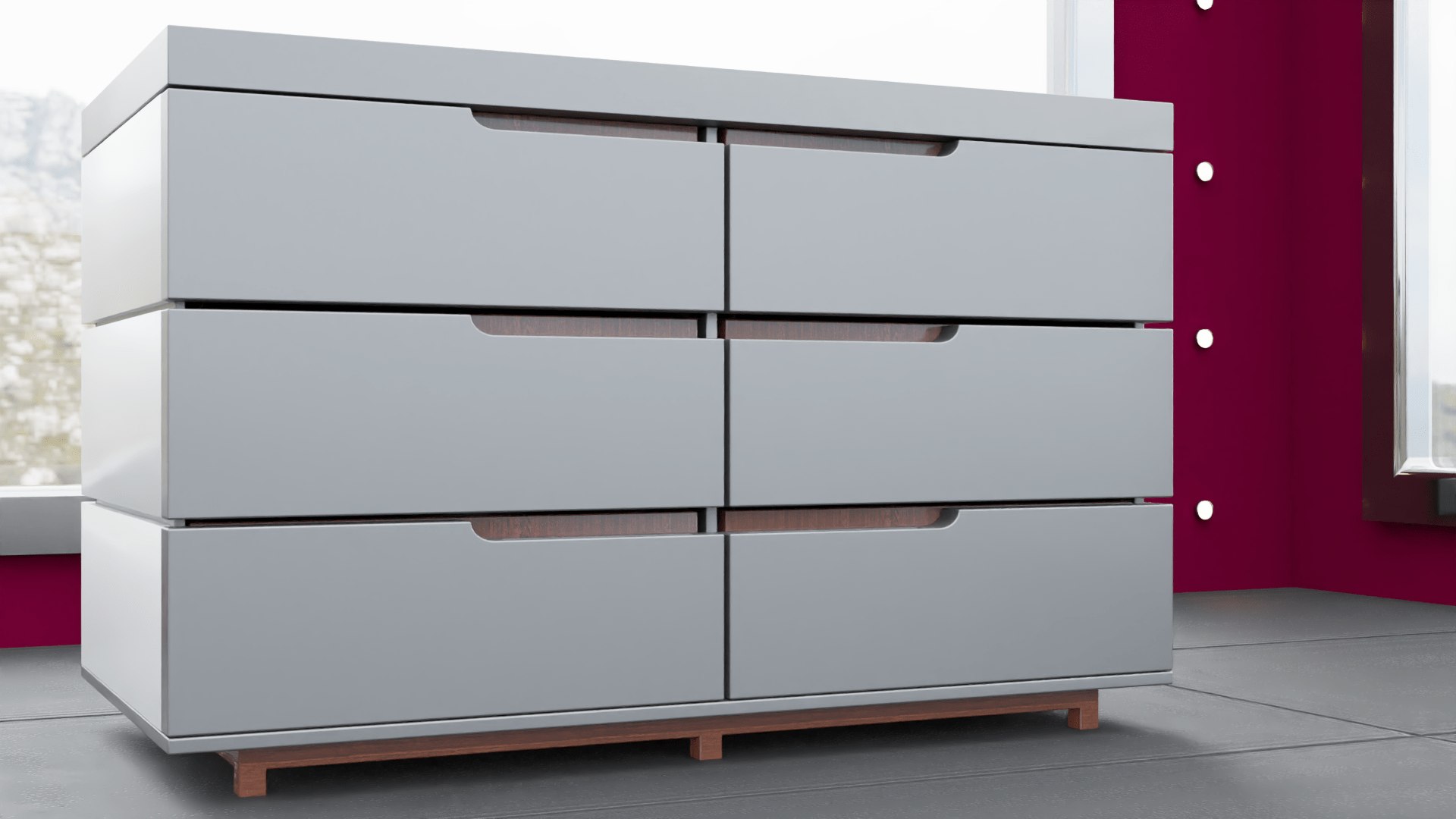 MODERN COMMODE CLOSET 3D Model - TurboSquid 1969846