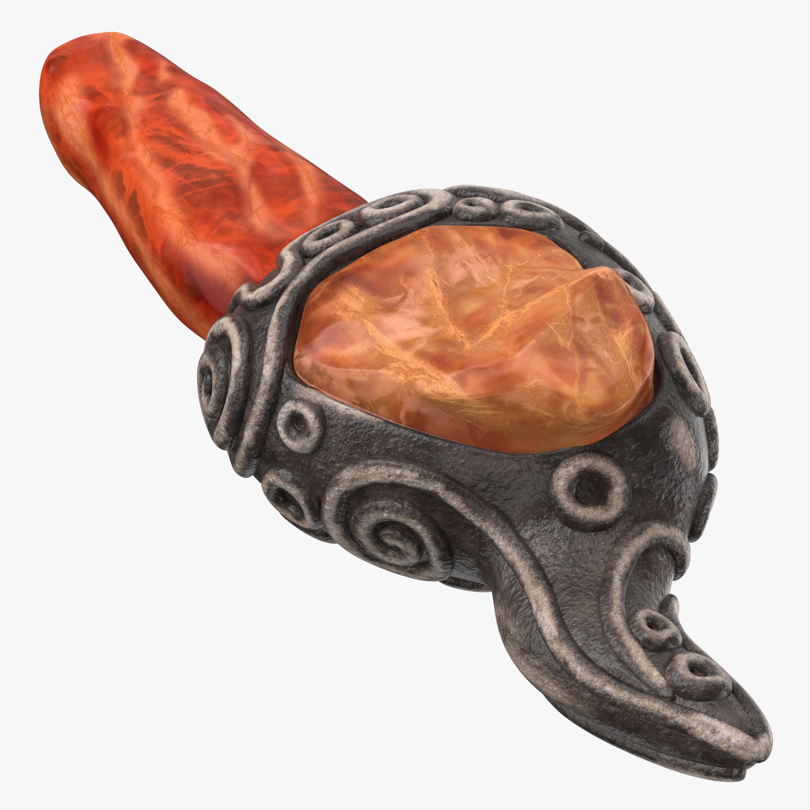 Magic crystals amulet 3D model - TurboSquid 1296099