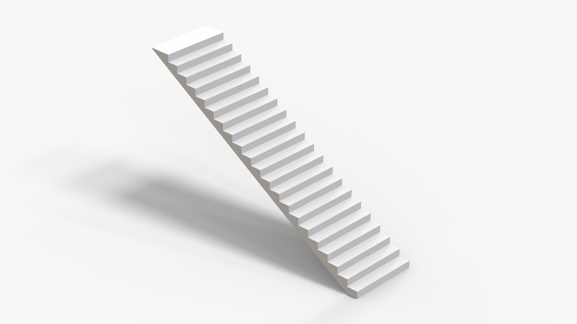 Long Staircase Model - TurboSquid 2262826