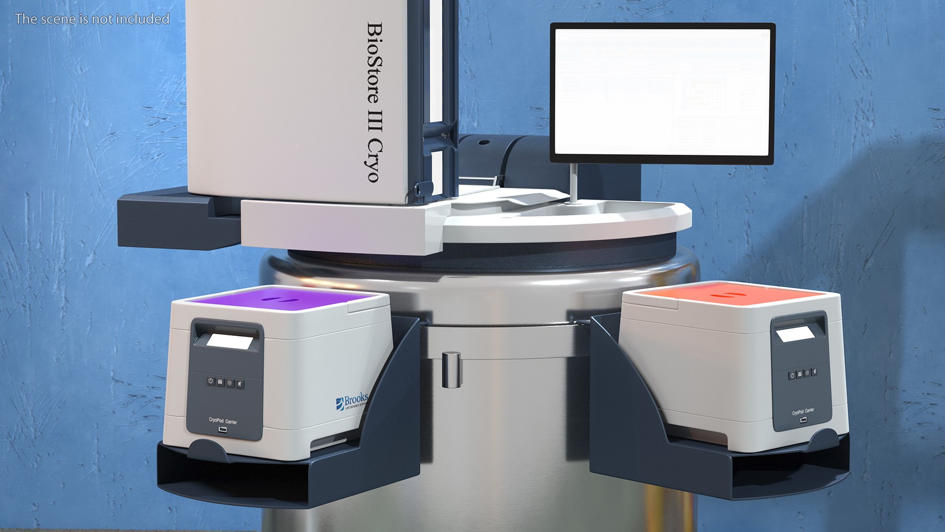 BioStore III Cryo System Automated Storage Model - TurboSquid 1772677