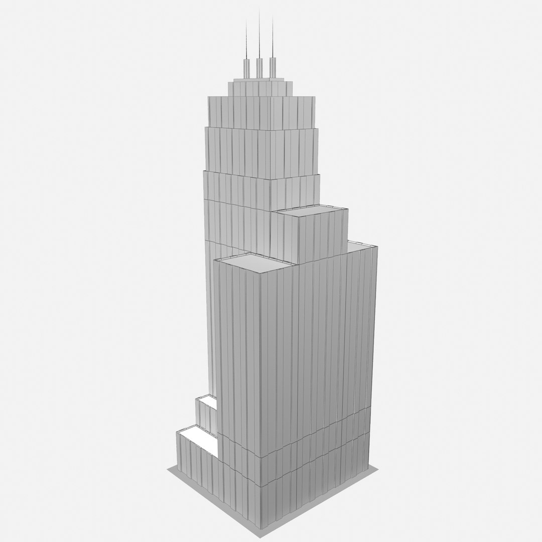 Seattle Tower Washington 3D Model - TurboSquid 1385606