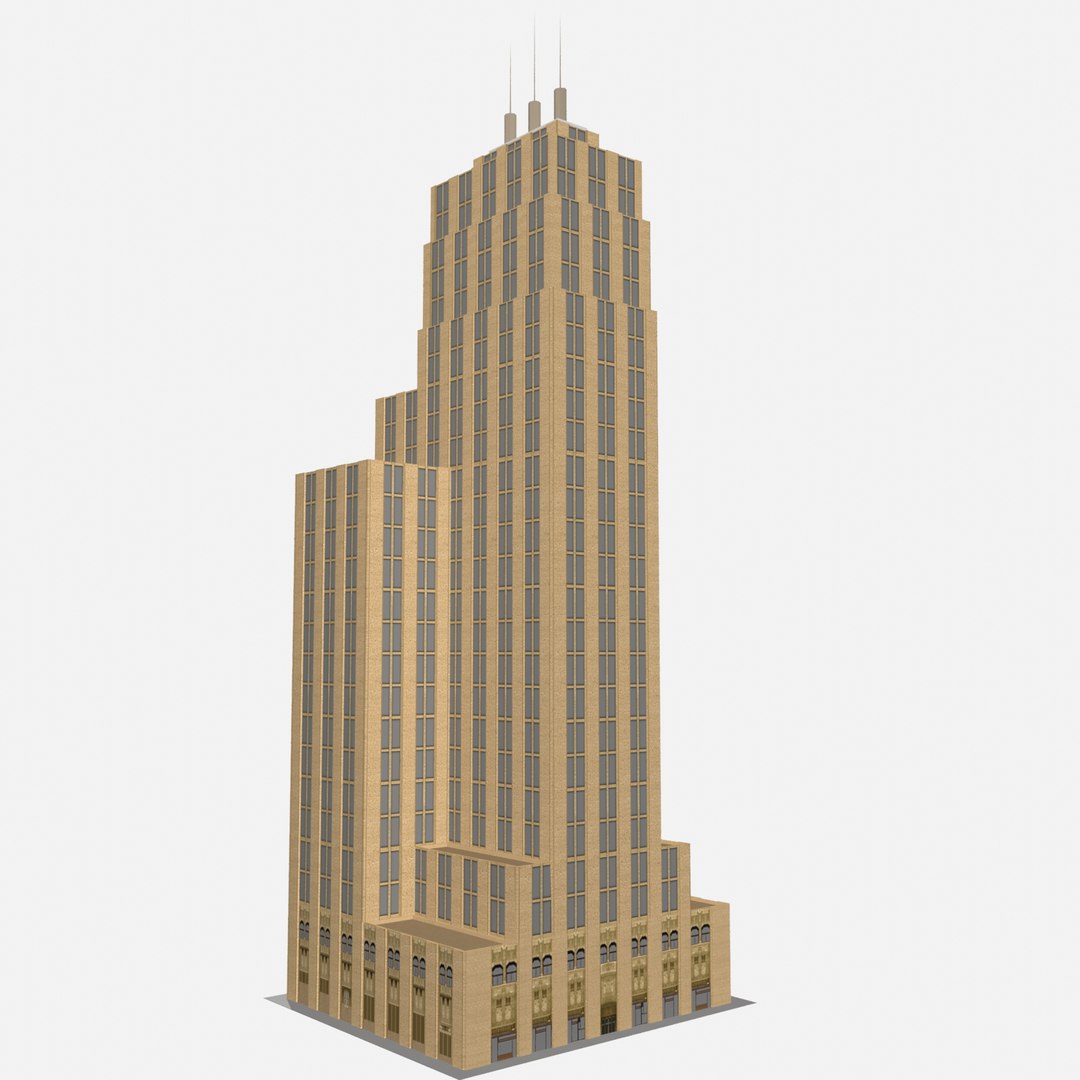 Seattle Tower Washington 3D Model - TurboSquid 1385606