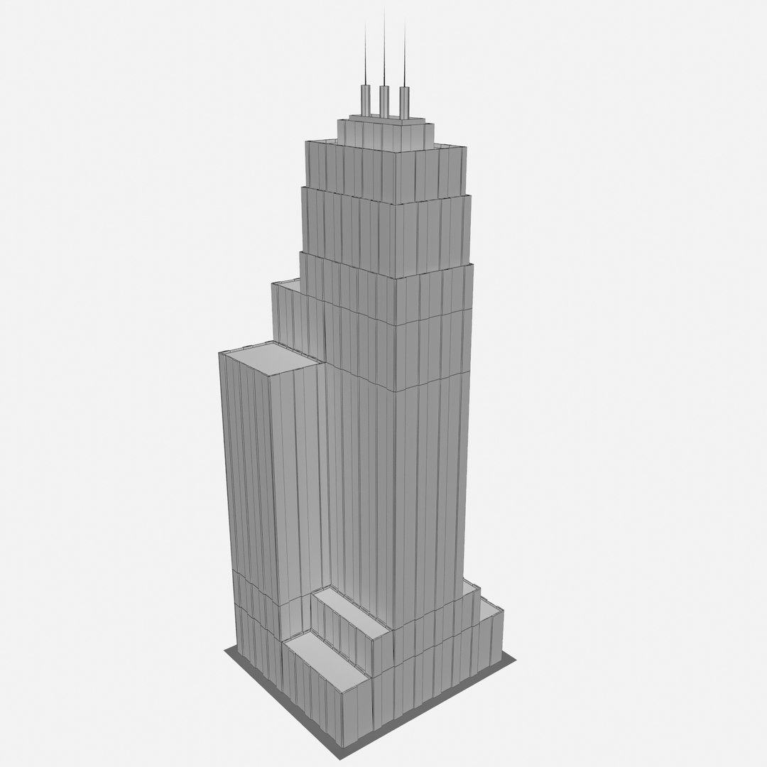 Seattle Tower Washington 3D Model - TurboSquid 1385606