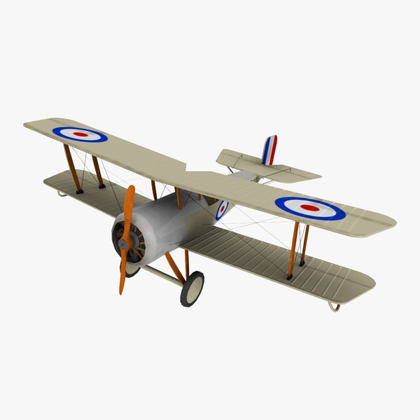 3dsmax bristol scout aircraft