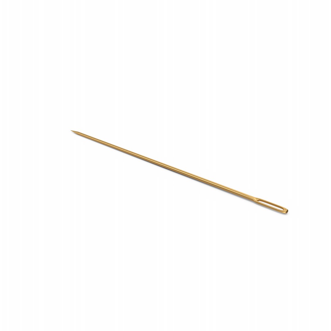 Gold Needle 3D Model - TurboSquid 2241609