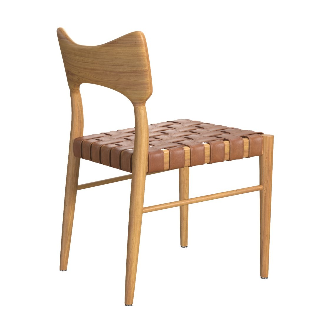 3D Model Maren Dining Chair PBR - TurboSquid 2205291