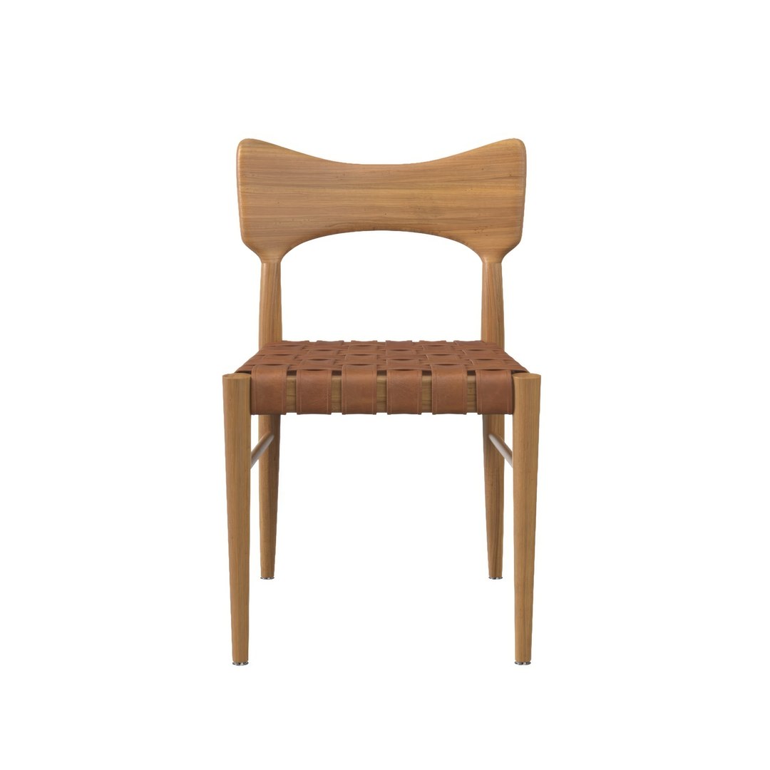 3D Model Maren Dining Chair PBR - TurboSquid 2205291