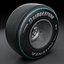 2010 Formula 1 Wheels 3d Model