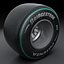2010 Formula 1 Wheels 3d Model