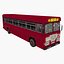 3d Ashok Leyland Bus Low-poly Model