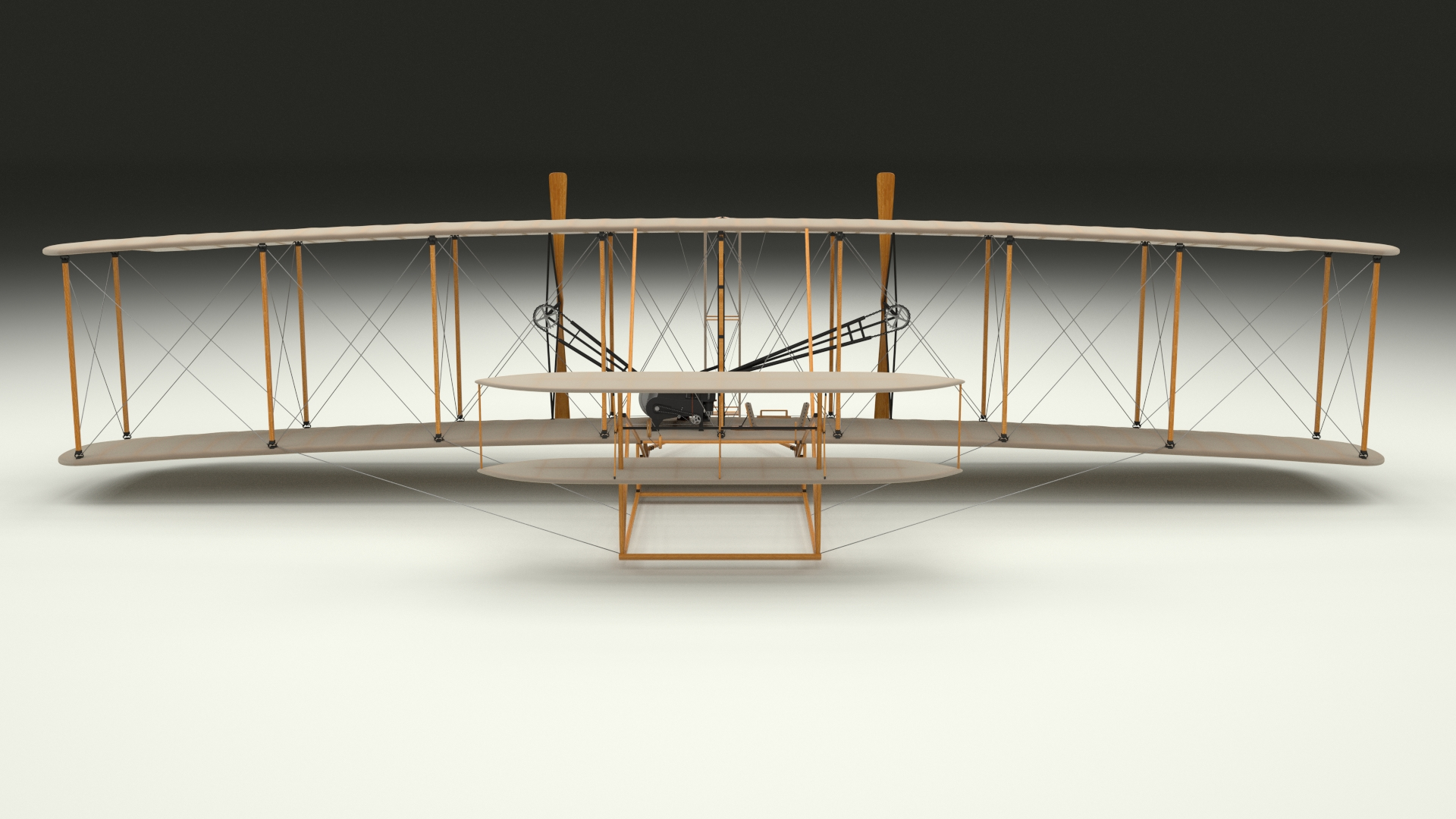 3d wright flyer