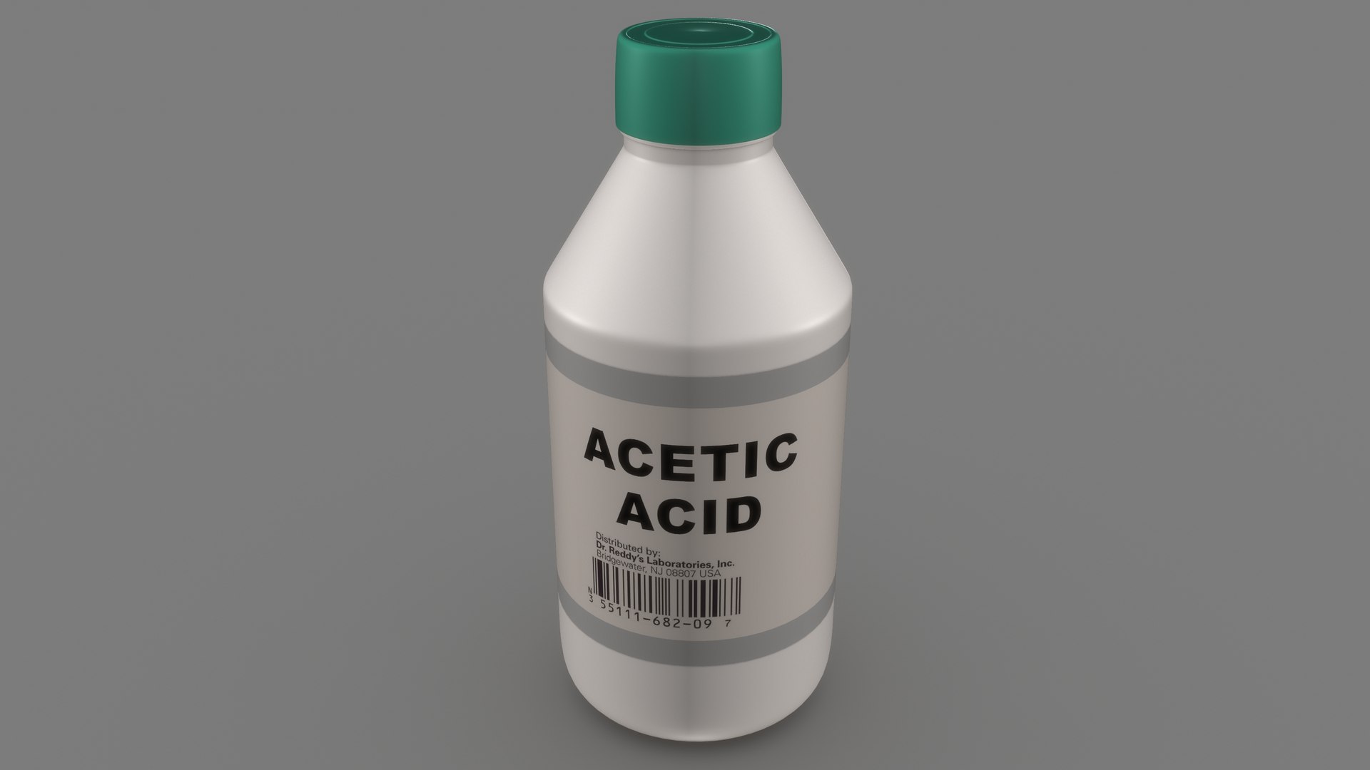 3D Acetic Acid Bottle - TurboSquid 1791665