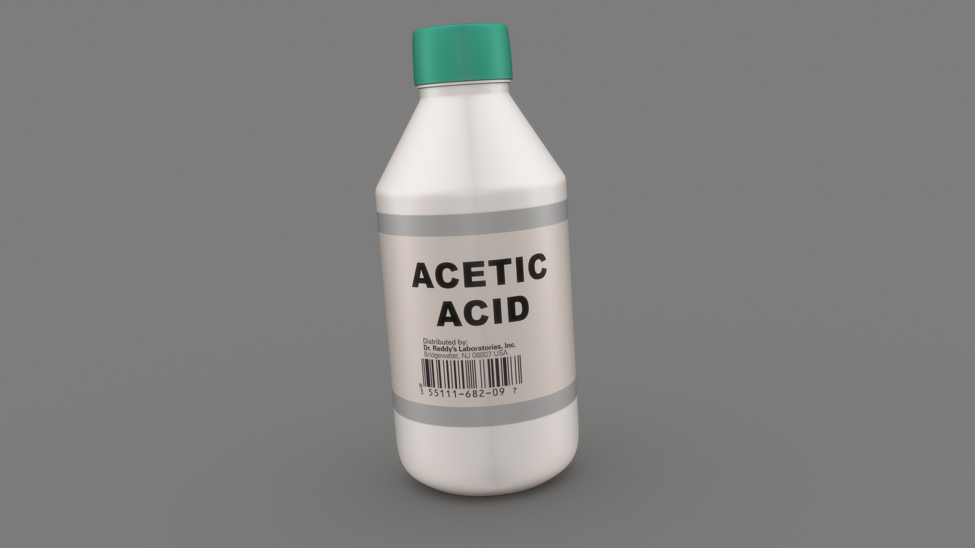 3D Acetic Acid Bottle - TurboSquid 1791665