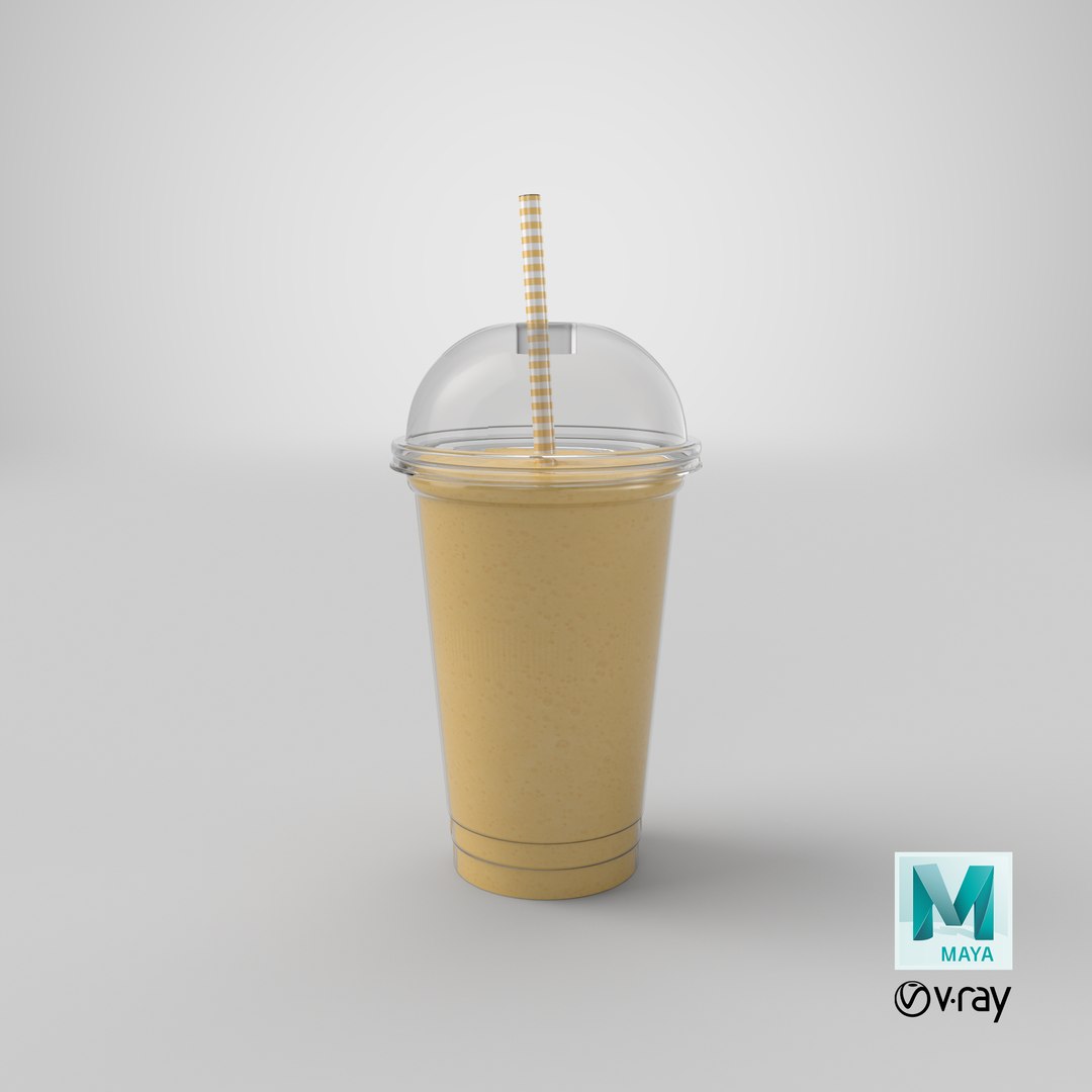 Milk Shake 3D Model - TurboSquid 1345551