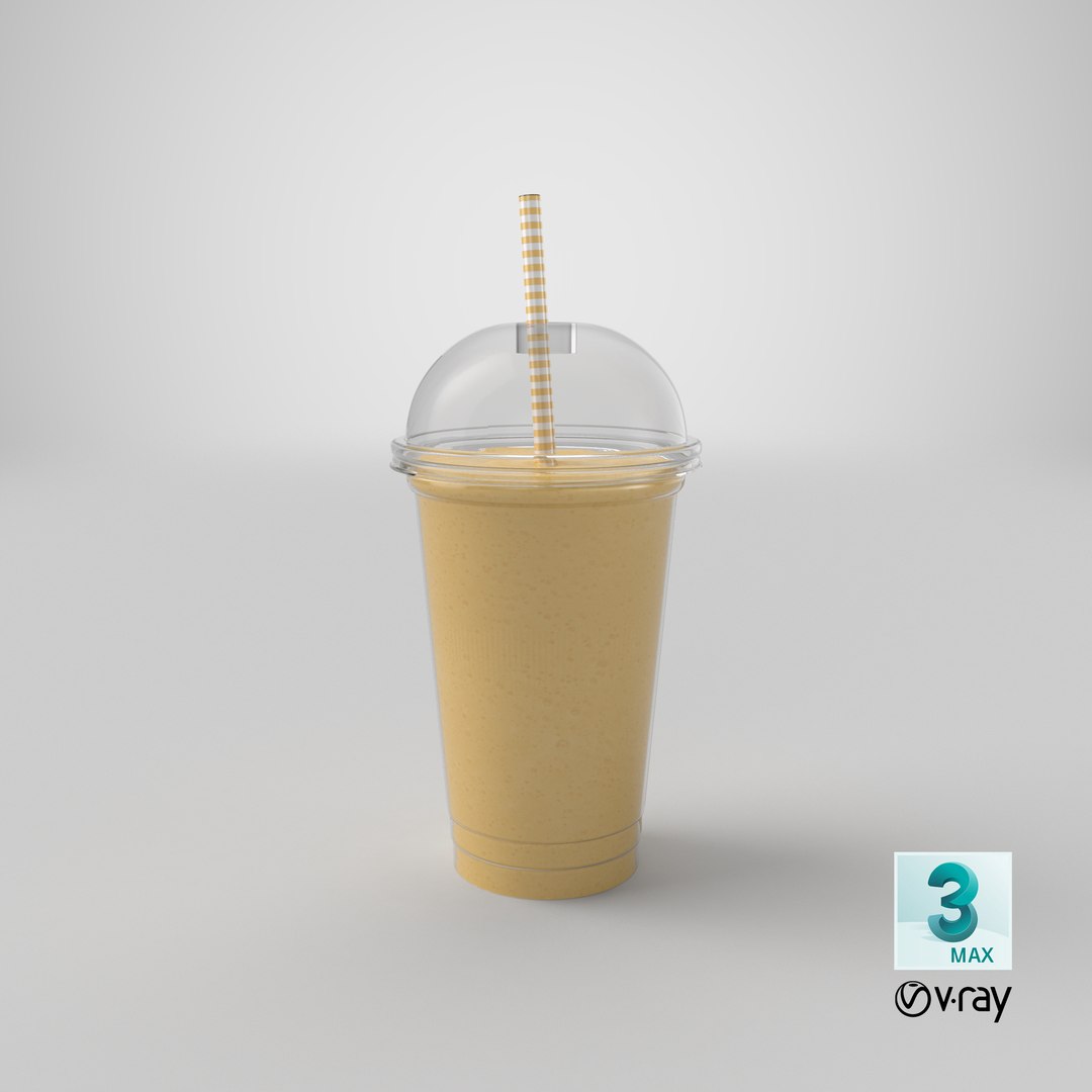 Milk Shake 3D Model - TurboSquid 1345551
