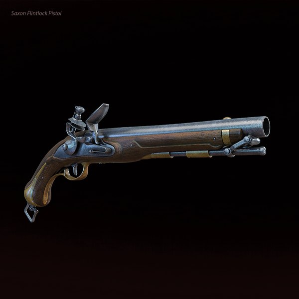 Musket Pistol 3D Models for Download | TurboSquid